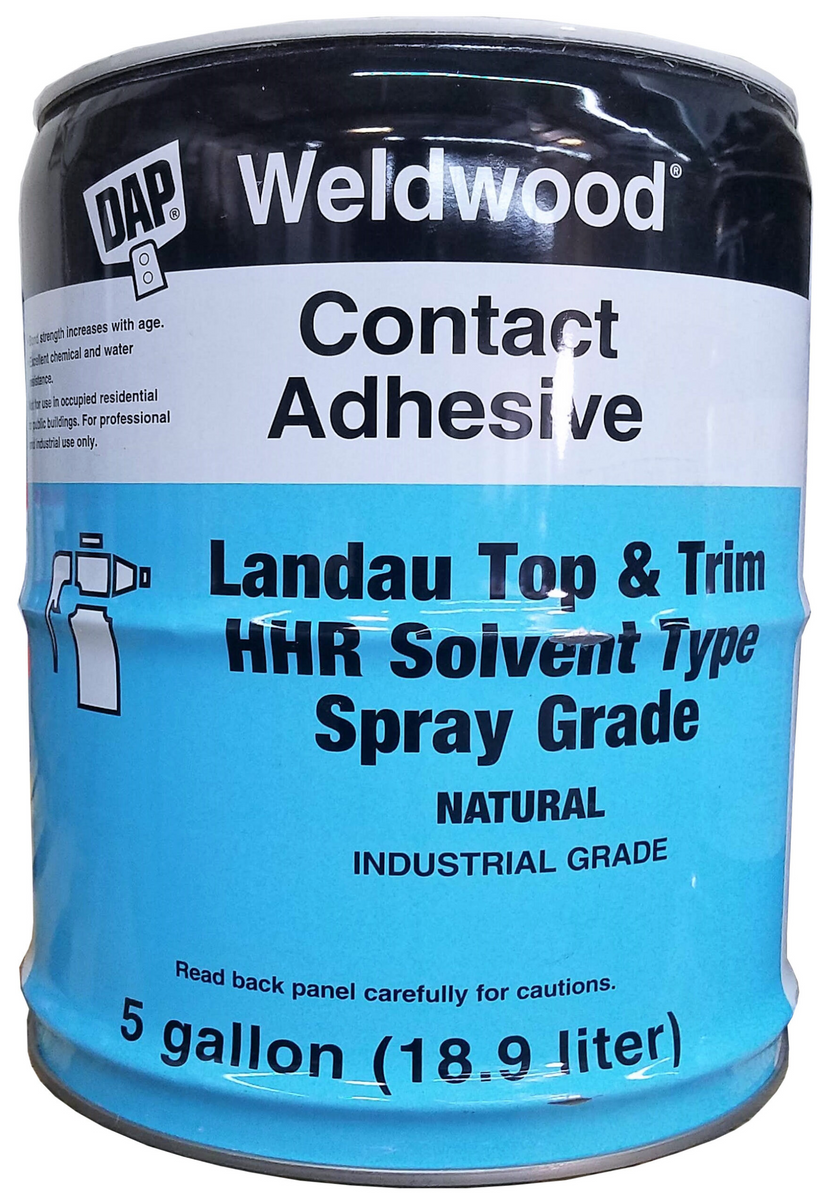 Adhesive Weldwood Contact Glue 5 Gallon - Each – Philmore Upholstery Supply