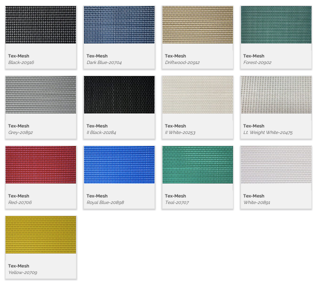 TEXTILENE® by the Yard, 54" Wide, 13 Different Colors – Philmore ...