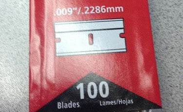 Single Edge Razor Blade .009" American Safety – Philmore Upholstery Supply